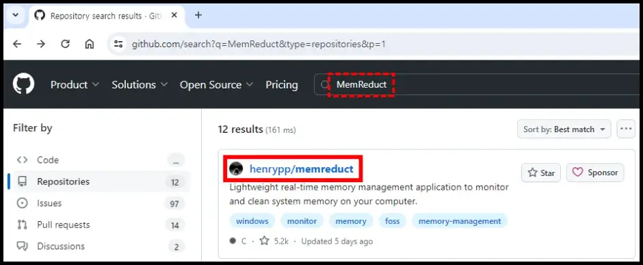 Mem Reduct 무설치 버전 다운로드 및 사용법